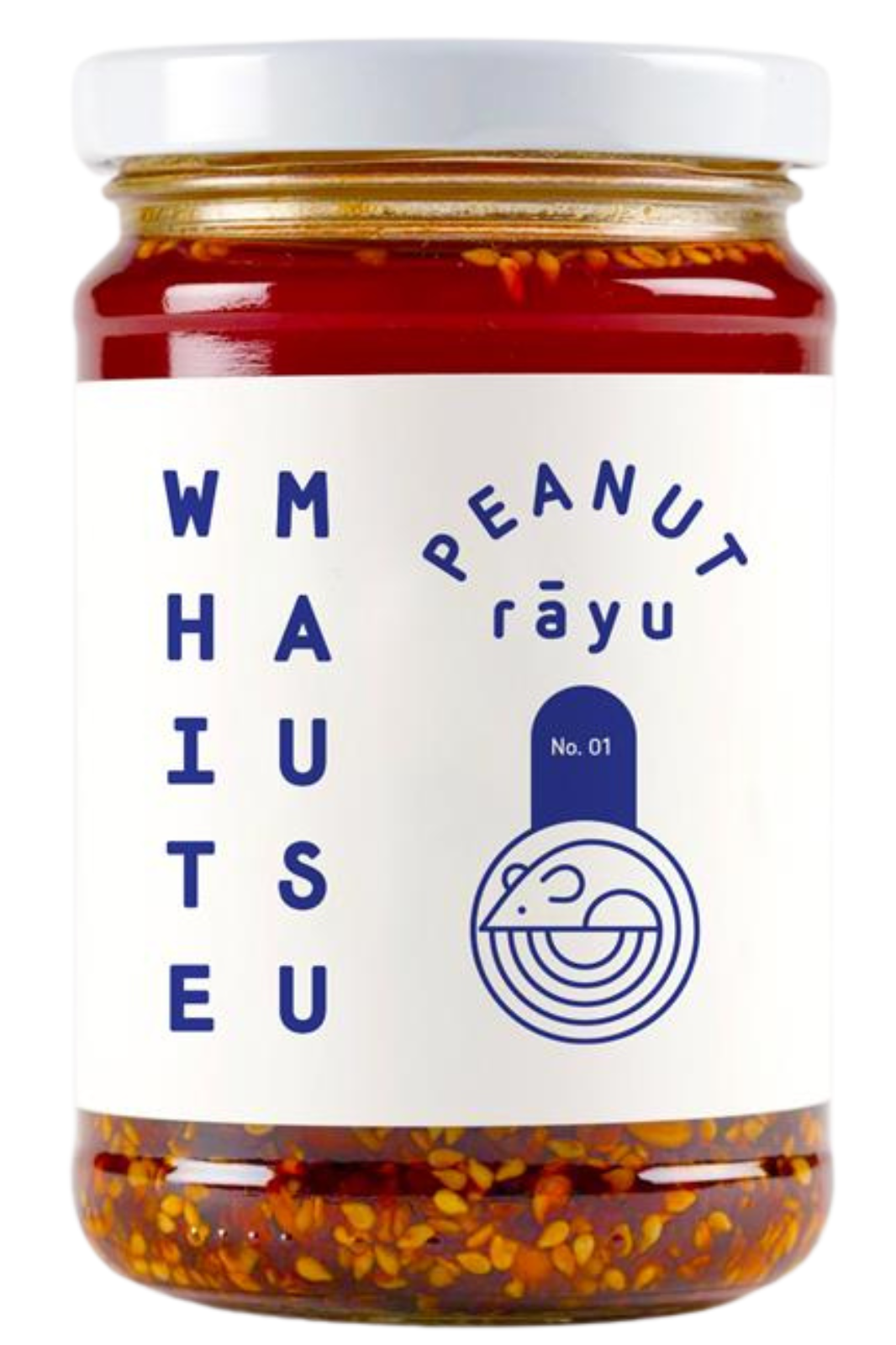 Peanut Rayu 240g (White Mausu) | Healthy Supplies