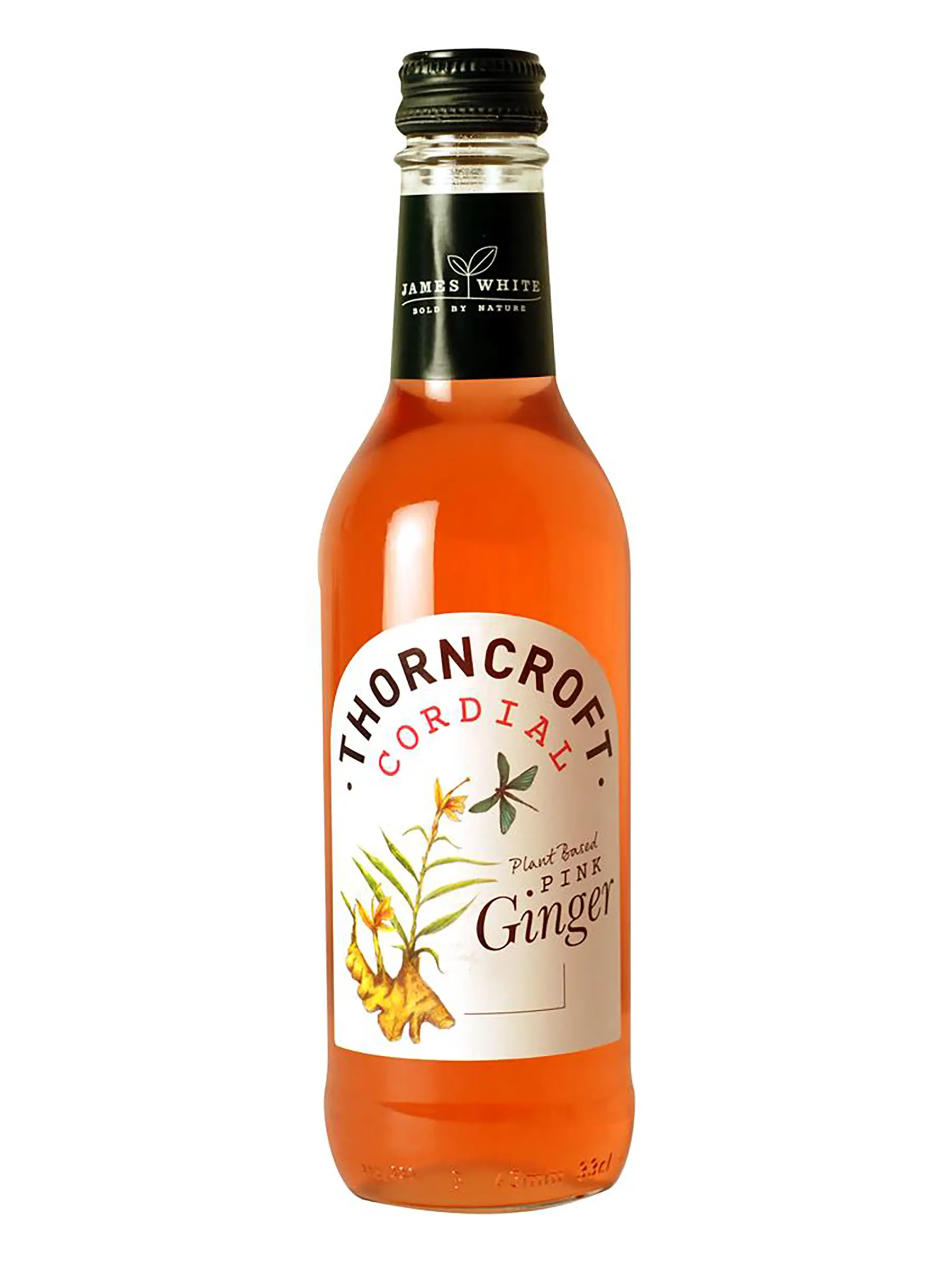 Pink Ginger Cordial 330ml (Thorncroft) | Healthy Supplies