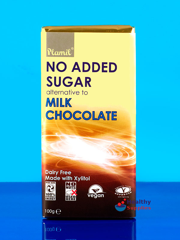 Dairy-Free Milk Chocolate 100g (Plamil) | Healthy Supplies