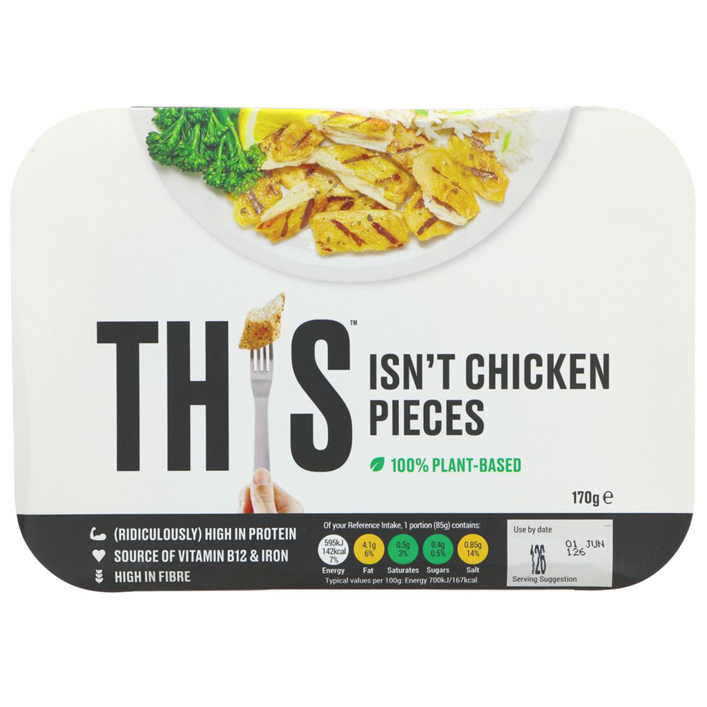 Plant-Based Chicken Pieces 170g (This) | Healthy Supplies