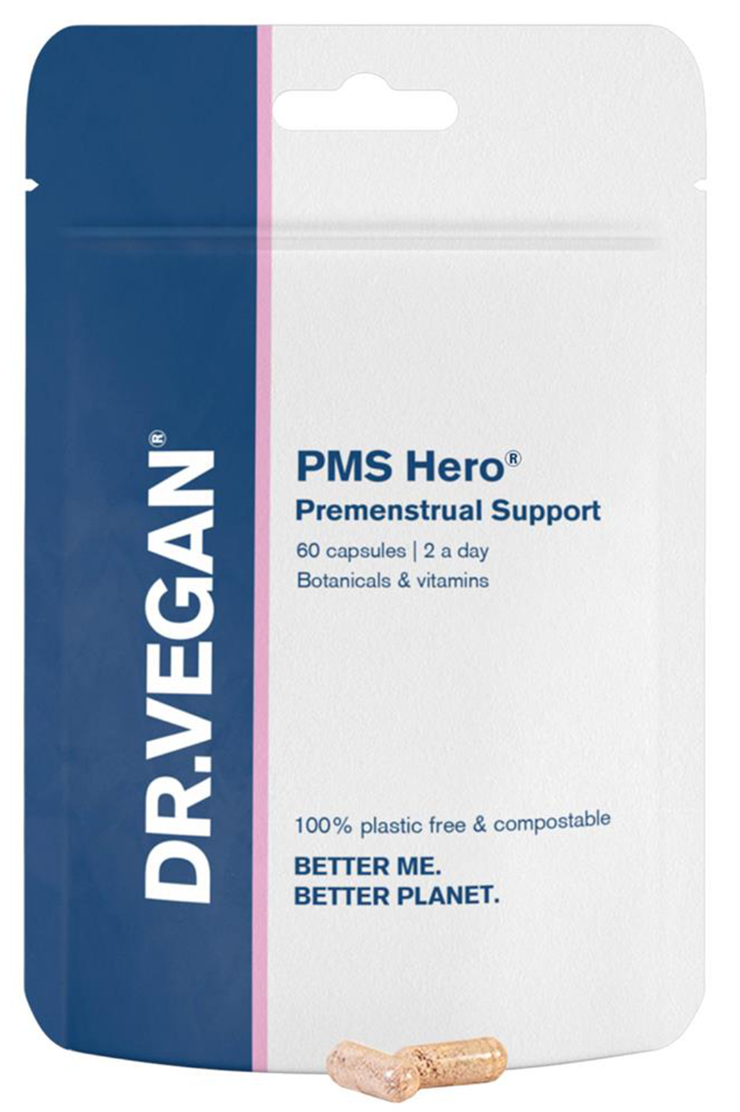 PMS Hero 60 Capules (Dr Vegan) | Healthy Supplies