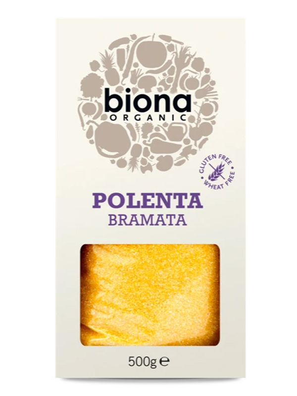 Organic Polenta Bramata 500g (Biona) | Healthy Supplies