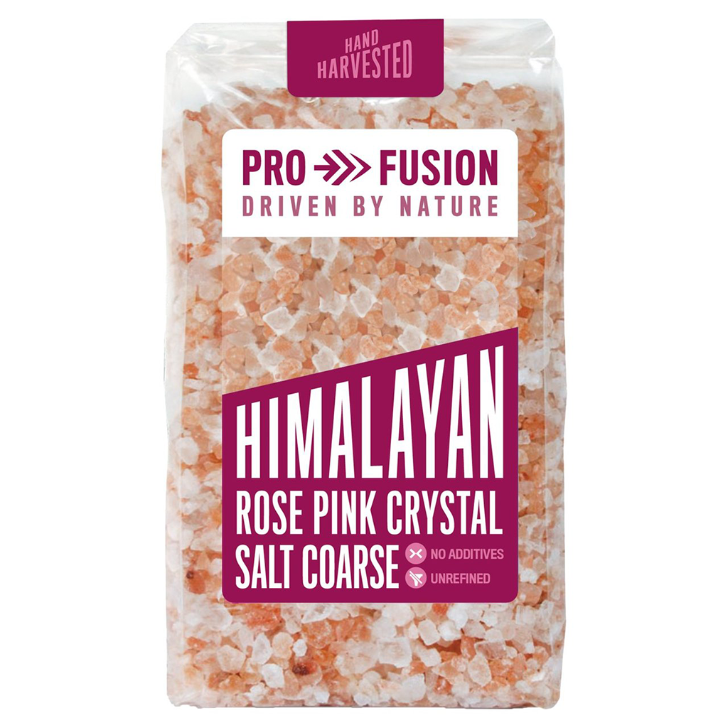 Himalayan Rose Pink Coarse Salt 500g (Profusion) | Healthy Supplies