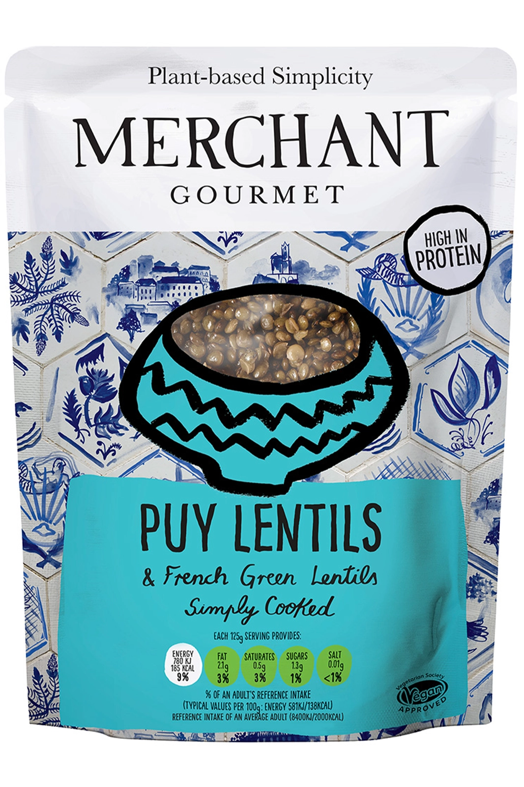 Puy Lentils 250g (Merchant Gourmet) | Healthy Supplies