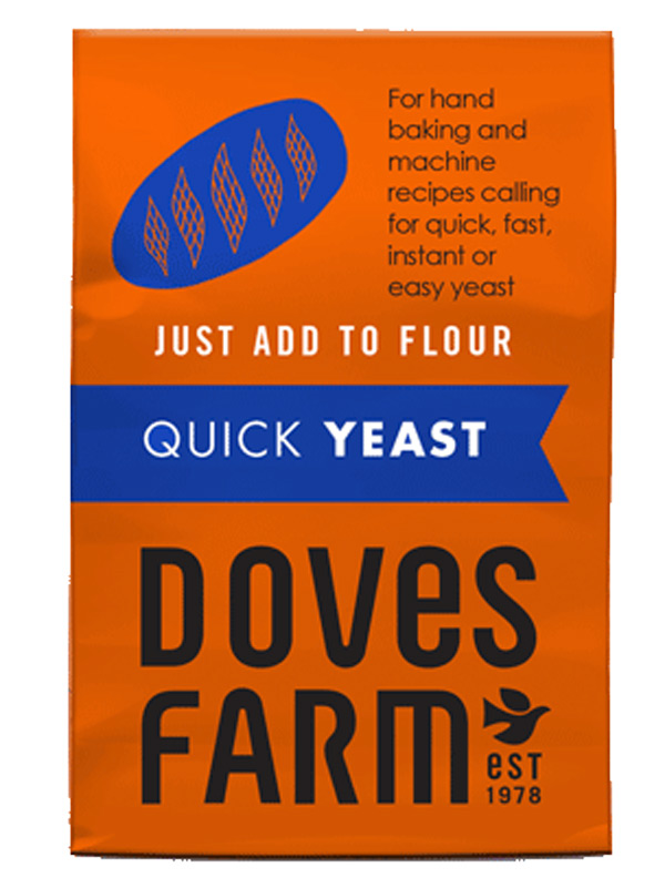 Quick Yeast 125g (Doves Farm) | Healthy Supplies