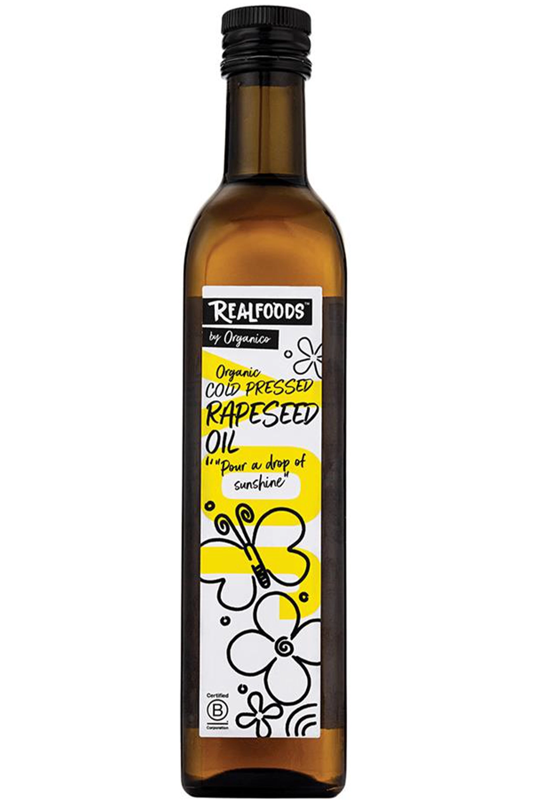 Organic Rapeseed Oil 500ml (Organico) | Healthy Supplies
