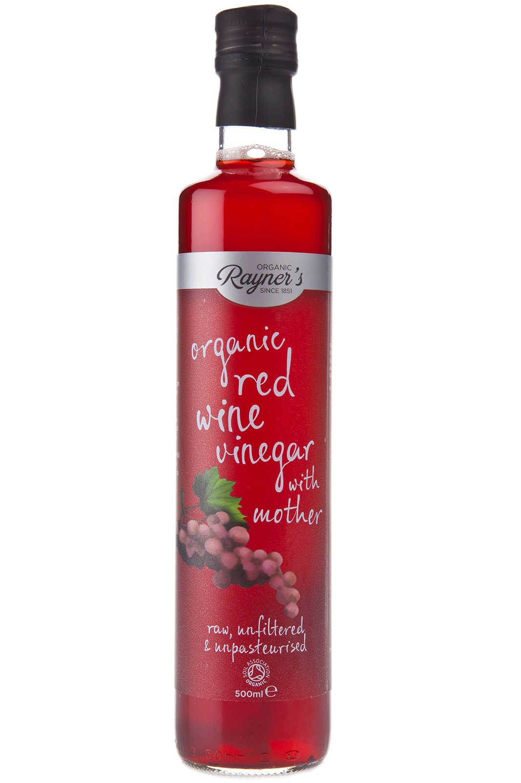 Organic Raw Red Wine Vinegar with Mother 500ml (Rayner's) | Healthy ...