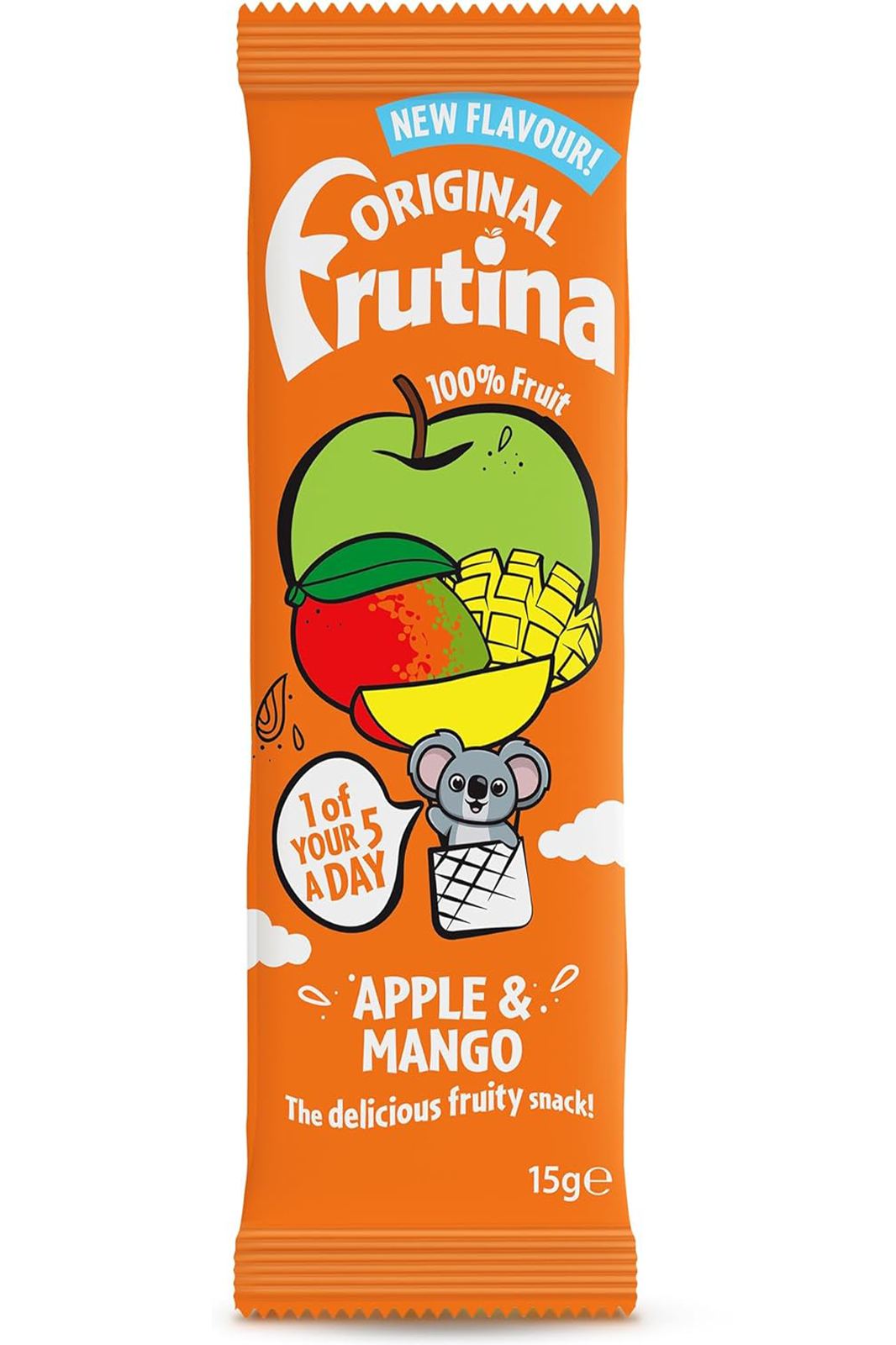 Real Fruit Snack Apple & Mango 15g (Frutina) | Healthy Supplies
