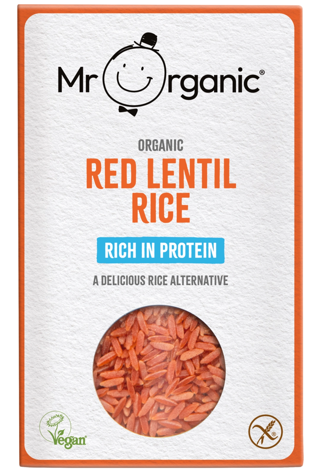 Organic Red Lentil Rice 250g (Mr Organic) | Healthy Supplies
