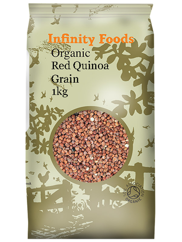 Red Quinoa, Organic 1kg (Infinity Foods) | Healthy Supplies