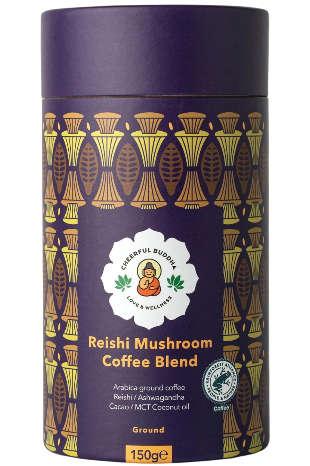 Reishi Mushroom Coffee Blend 150g (Cheerful Buddha) | Healthy Supplies