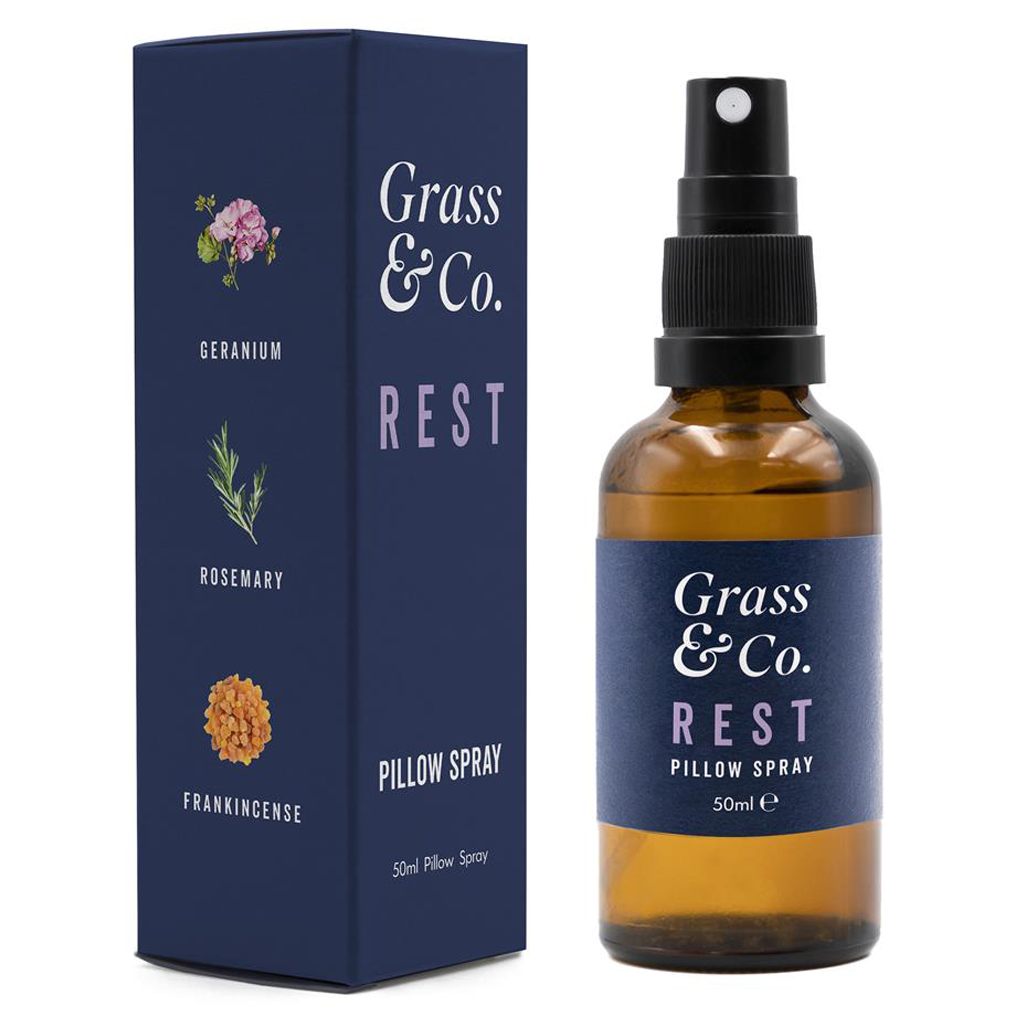 Rest Pillow Spray 50ml (Grass and Co) | Healthy Supplies