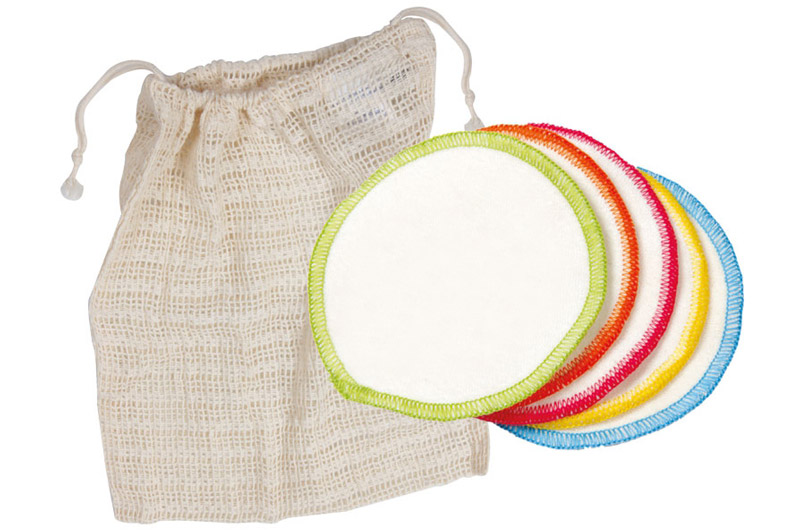 Reusable Facial Cotton Pads x 10 (La Droguerie) | Healthy Supplies