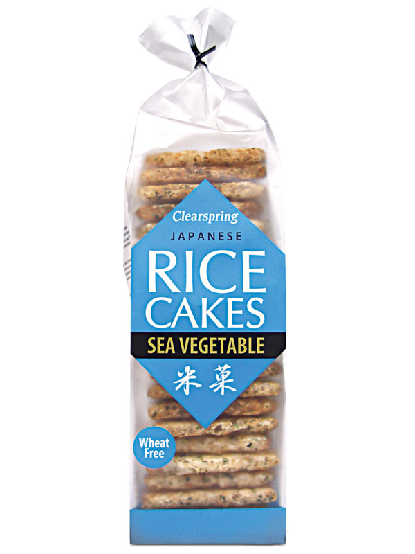 Sea Vegetable Rice Cakes 150g (Clearspring) | Healthy Supplies