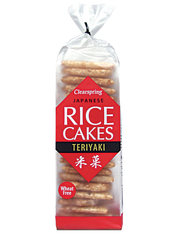 Teriyaki Rice Cakes 150g (Clearspring) | Healthy Supplies