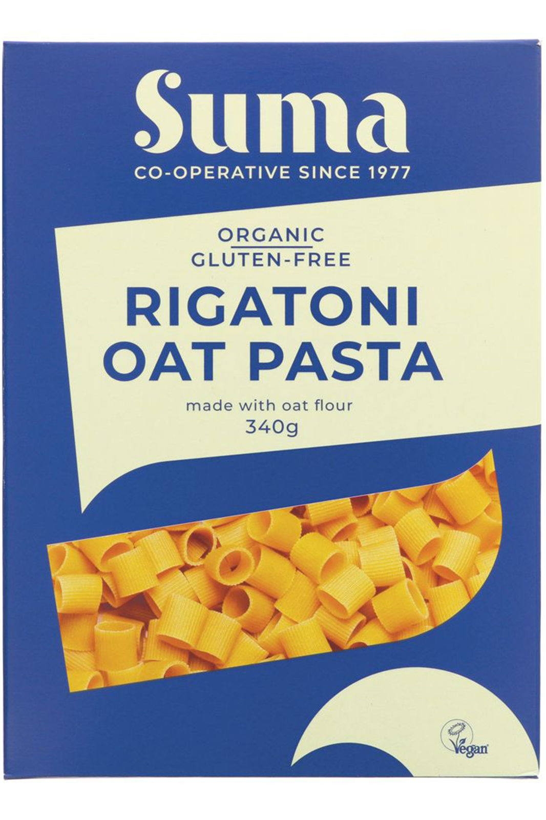 Organic Rigatoni Oat Pasta 340g (Suma) | Healthy Supplies