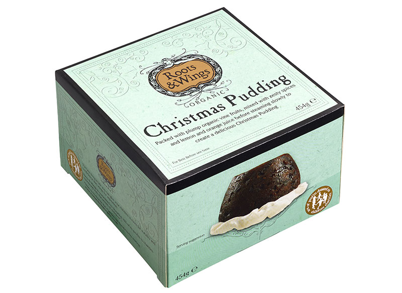 Organic Christmas Pudding 454g (Roots & Wings) | Healthy Supplies