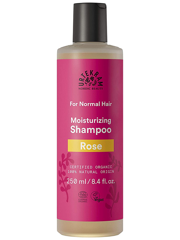 Rose Shampoo for Normal hair, Organic 250ml (Urtekram) | Healthy Supplies
