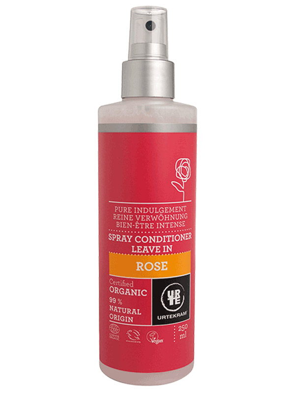 Rose Spray Conditioner, Organic 250ml (Urtekram) | Healthy Supplies