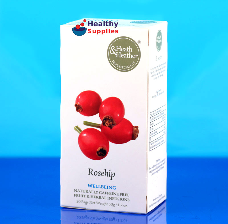 Heath & Heather Rosehip & Hibiscus Herbal Tea - 20 bags ...