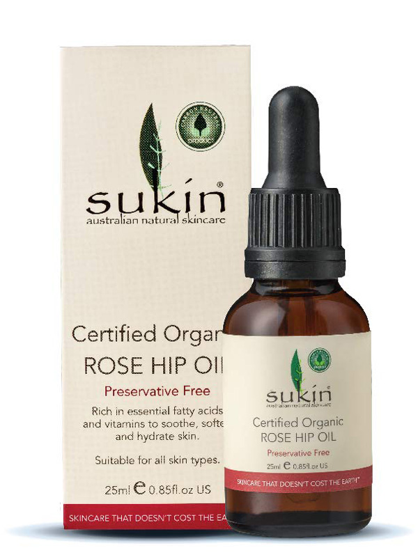 Rosehip Oil Dropper 25ml (Sukin) | Healthy Supplies