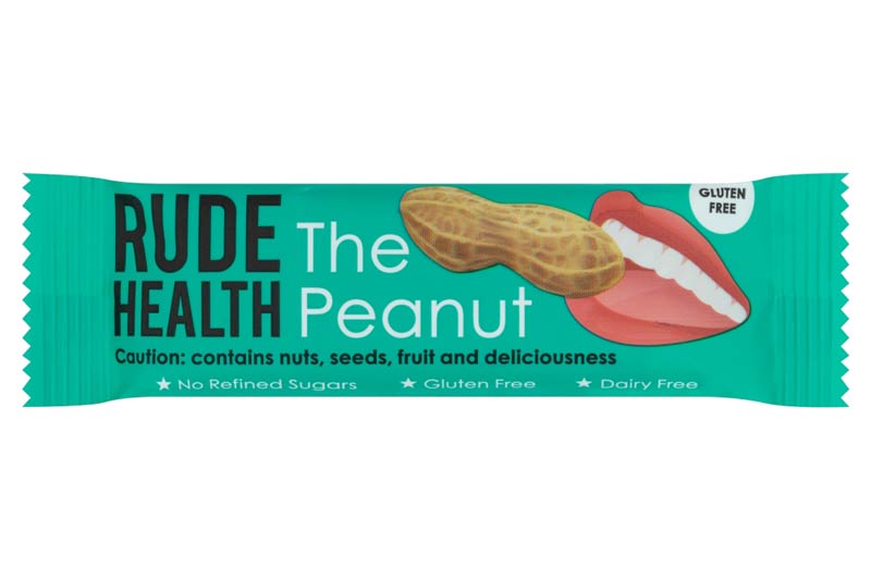 The Peanut Bar 35g (Rude Health) | Healthy Supplies