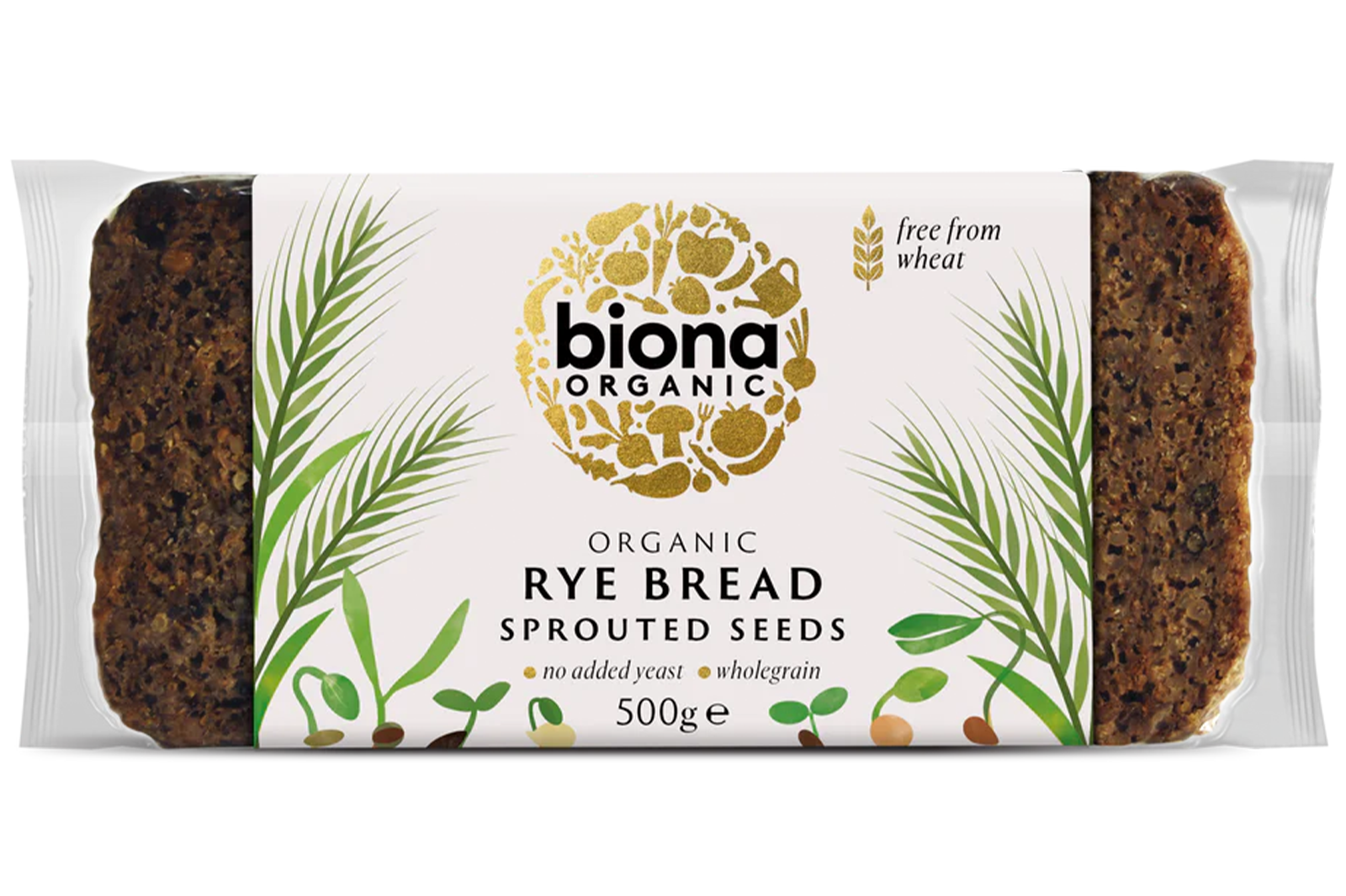 Organic Rye Bread with Sprouted 500g (Biona) | Healthy Supplies