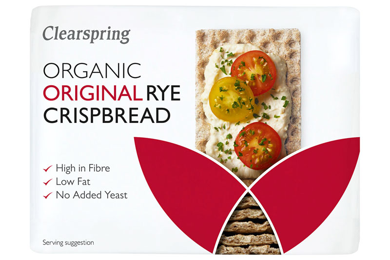 Original Rye Crispbread, Organic 200g (Clearspring) | Healthy Supplies