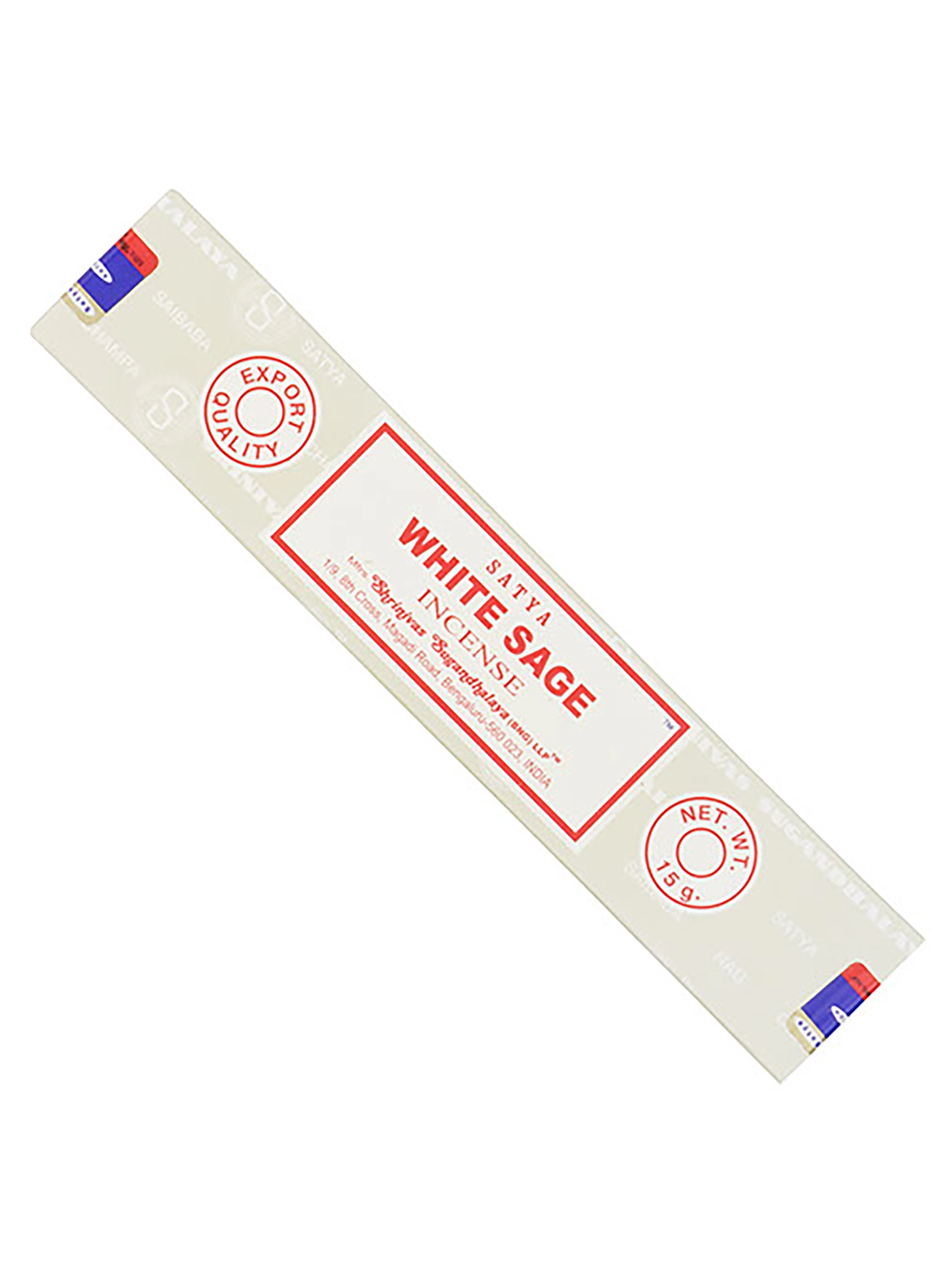 Satya Sai White Sage Incense 15g (Siesta Crafts) | Healthy Supplies