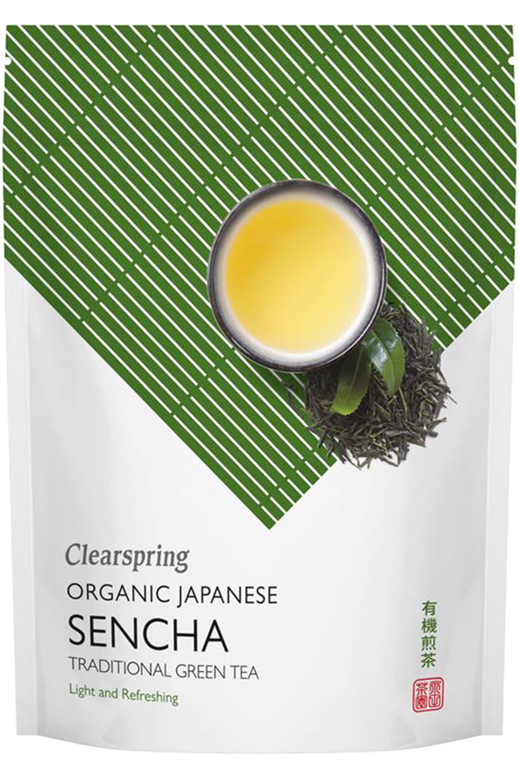 Organic Japanese Sencha Loose Leaf Green Tea 90g (Clearspring ...