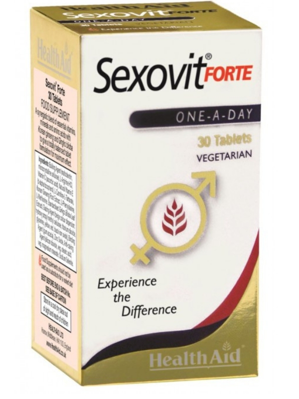 Sex-O-Vit Forte 30tabs (Health Aid) | Healthy Supplies