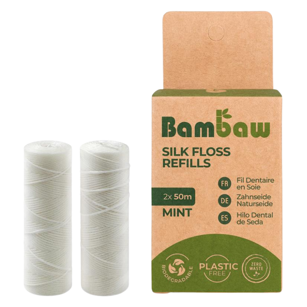 Silk Floss Refills (2x50m) (Bambaw) | Healthy Supplies