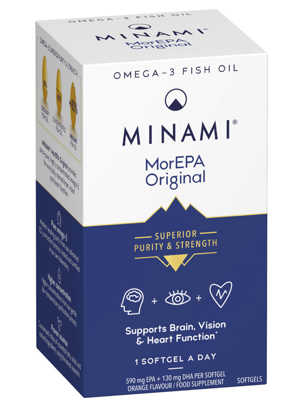 MorEPA Smart Fats, 60 Capsules (Minami Nutrition) | Healthy Supplies