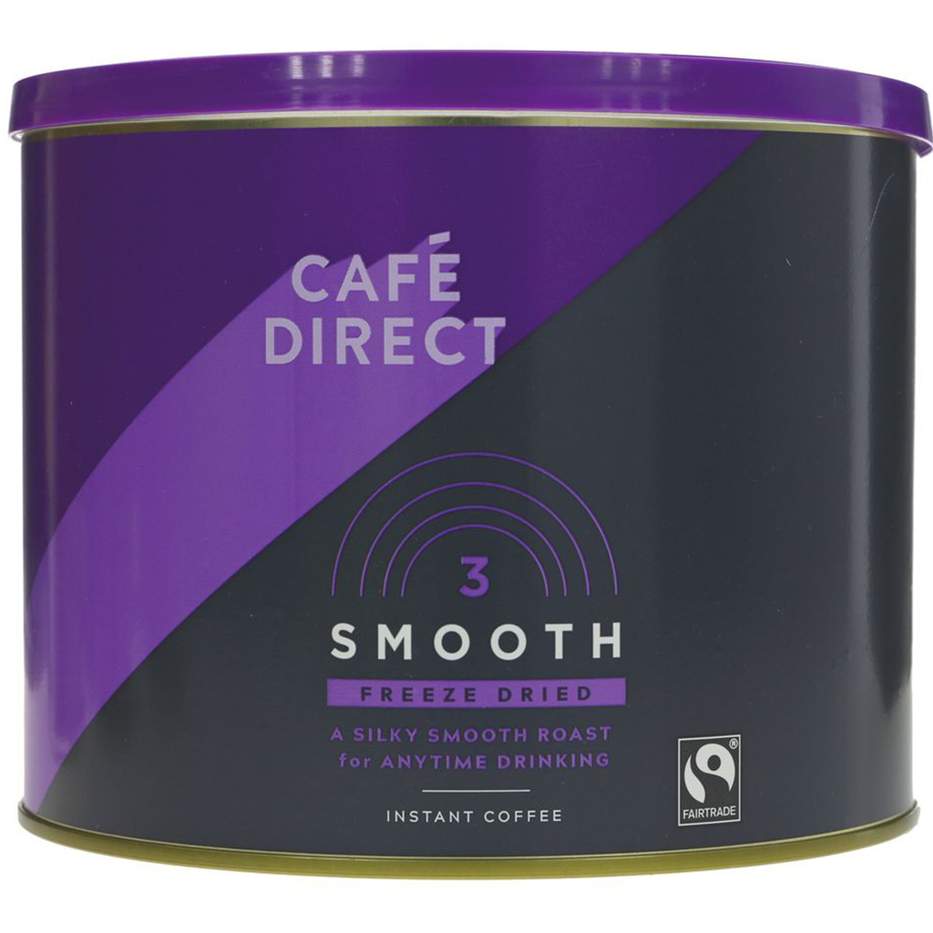 Smooth Roast Instant Coffee 500g (Cafedirect) | Healthy Supplies