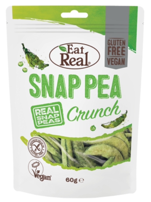 Snap Pea Crunch 60g (Eat Real) | Healthy Supplies