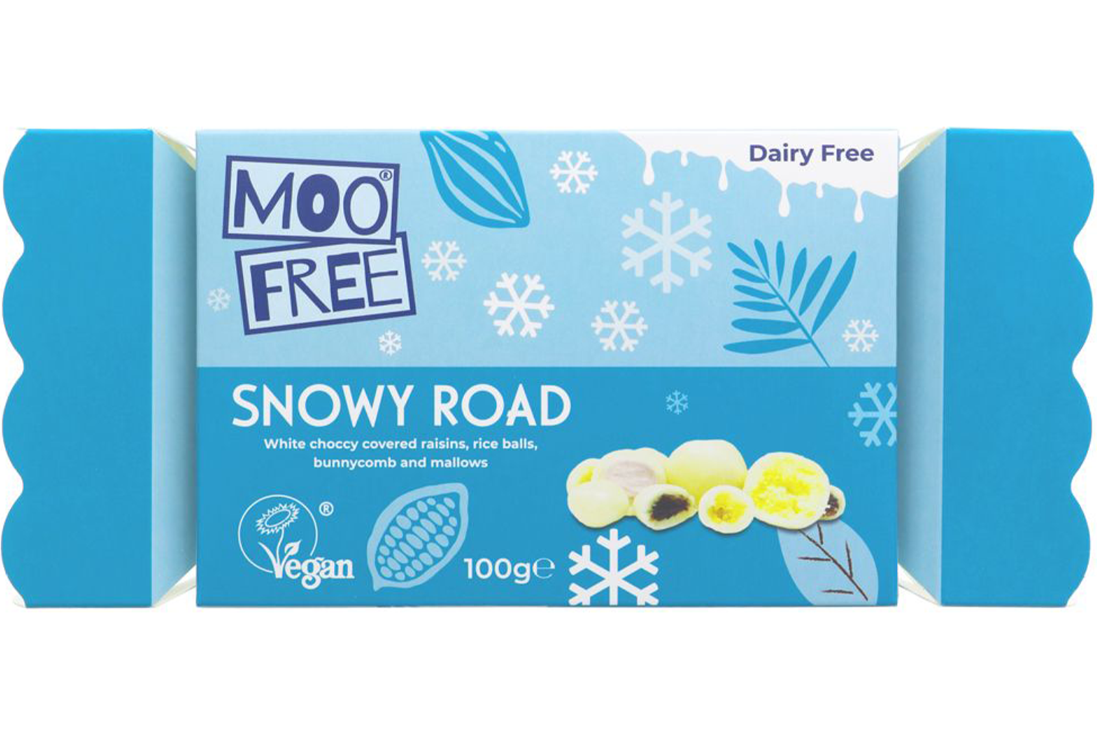 Snowy Road White Choc Balls 100g (Moo Free) | Healthy Supplies