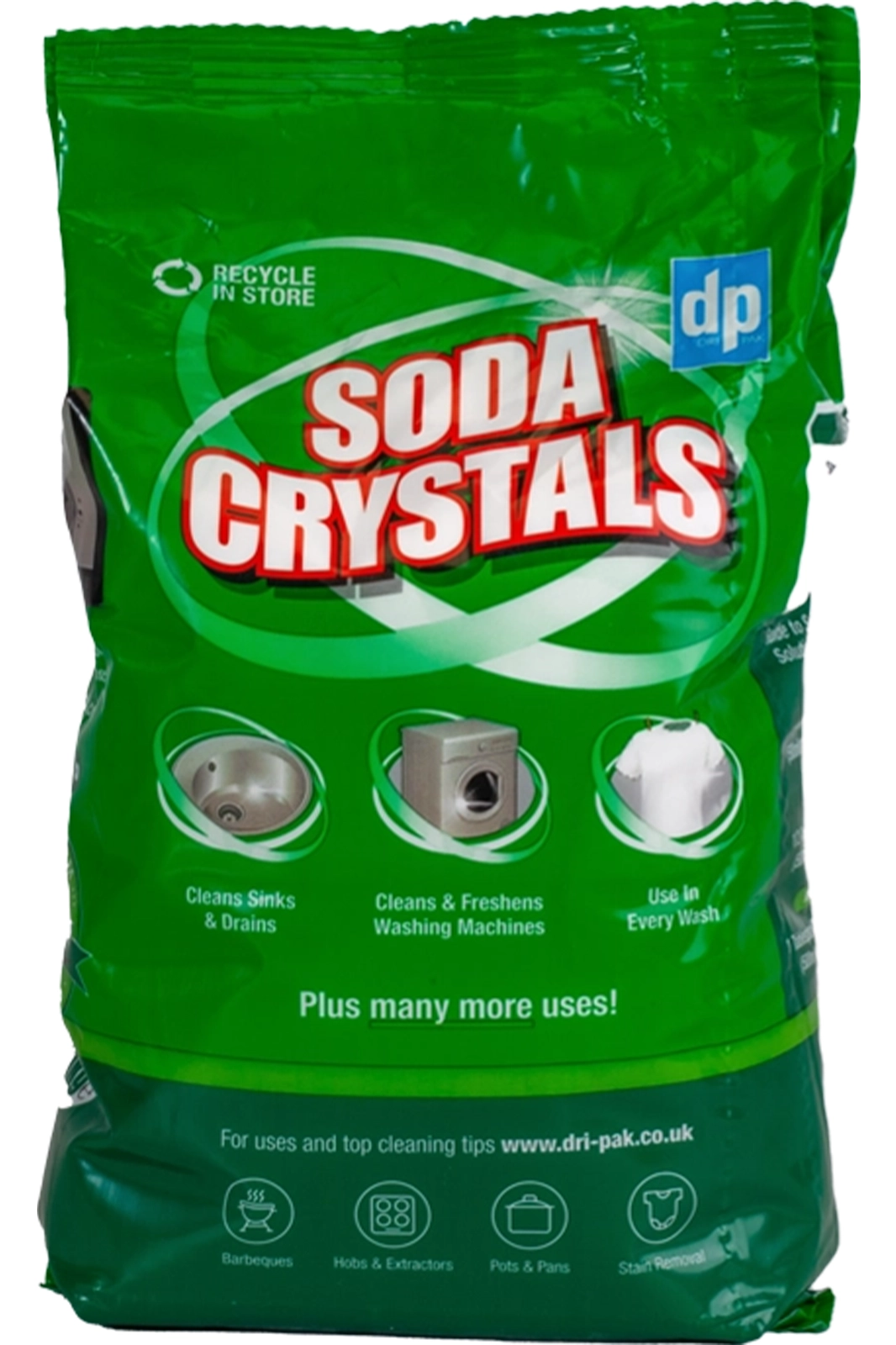 Soda Crystals 1kg (Dri-Pak) | Healthy Supplies