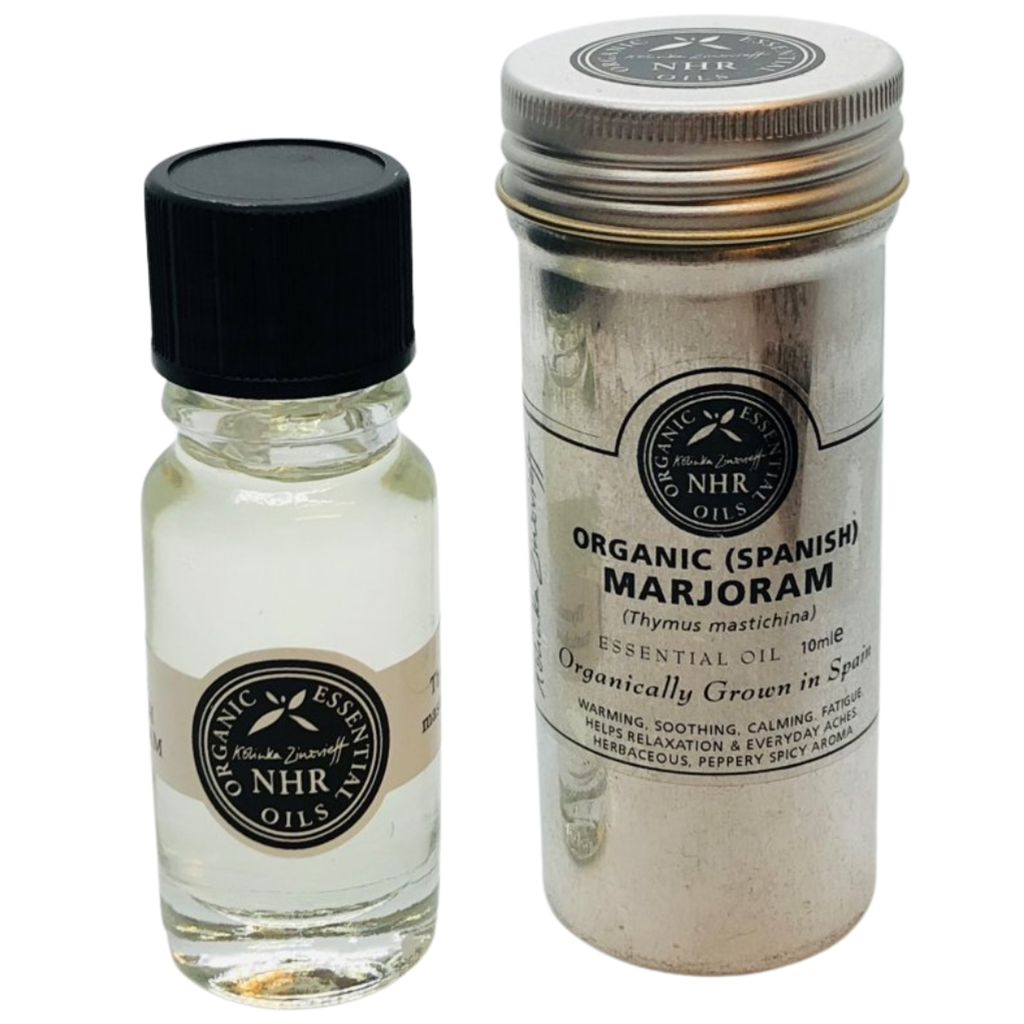 Organic Food Grade Spanish Marjoram Oil 10ml (NHR Organic Oils ...