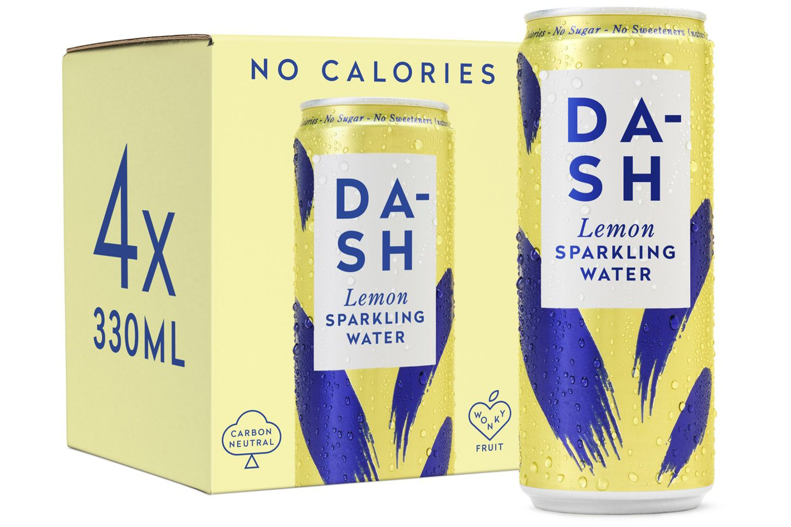 Sparkling Lemon 4 x 330ml (Dash) | Healthy Supplies