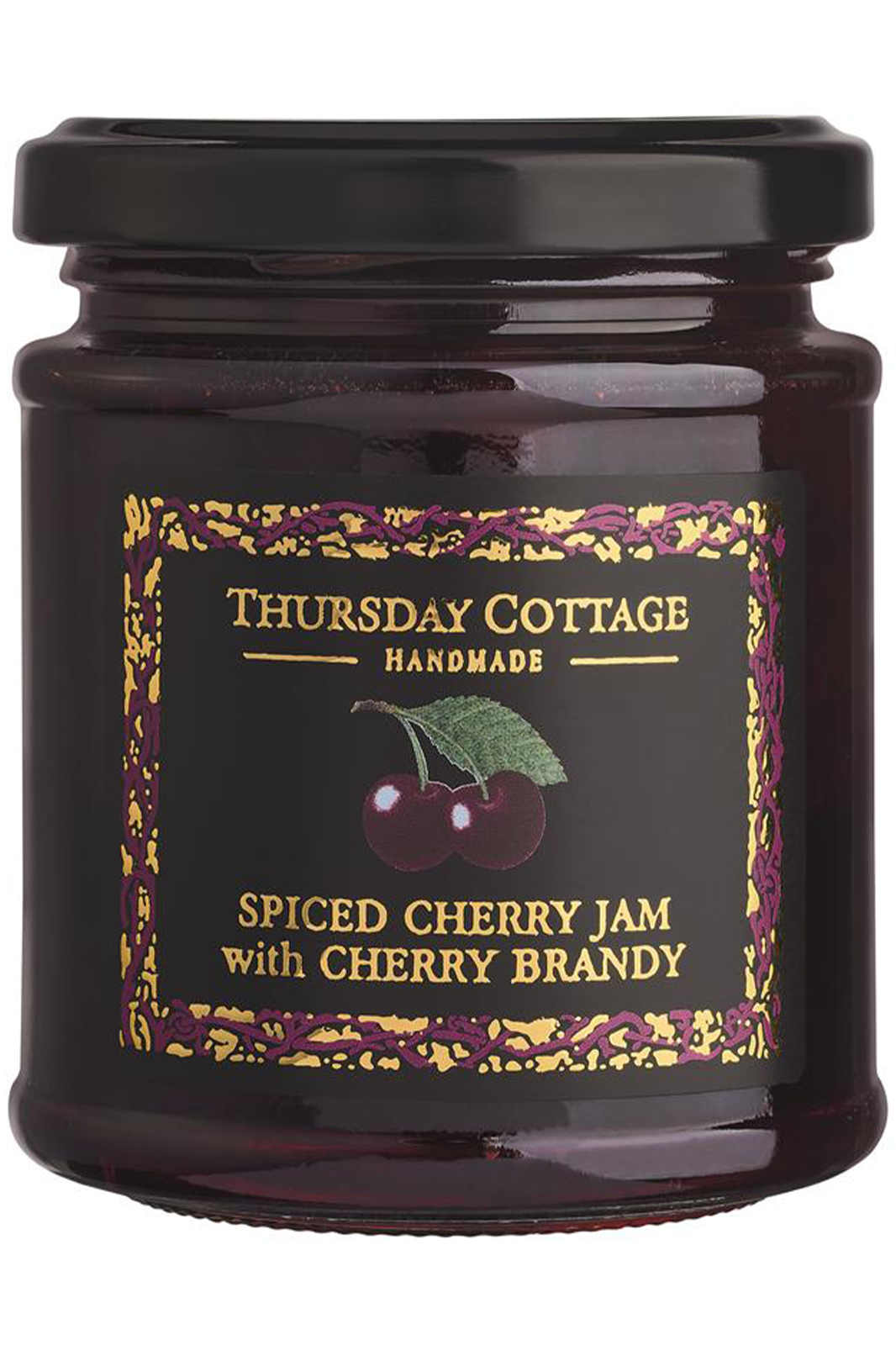 Spiced Cherry Jam with Cherry Brandy 210g (Thursday Cottage) | Healthy ...