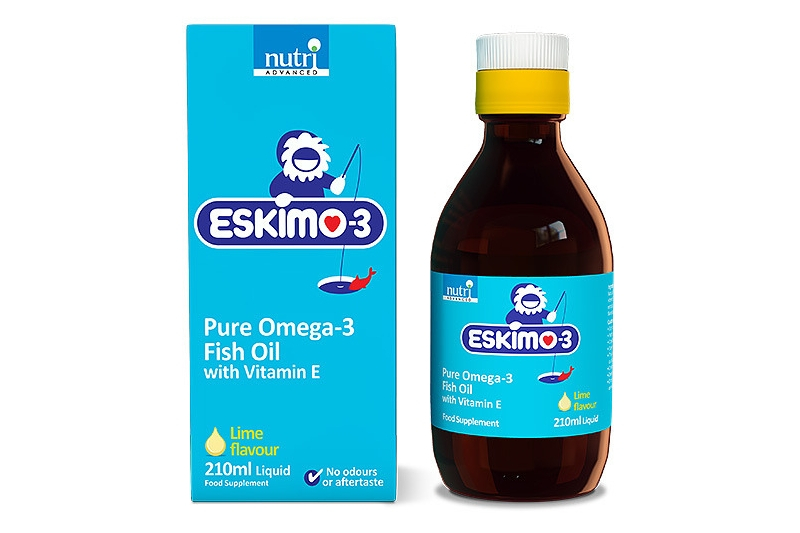 Eskimo-3 Stable Fish Oil, Lime Flavour 210ml (Eskimo) | Healthy Supplies