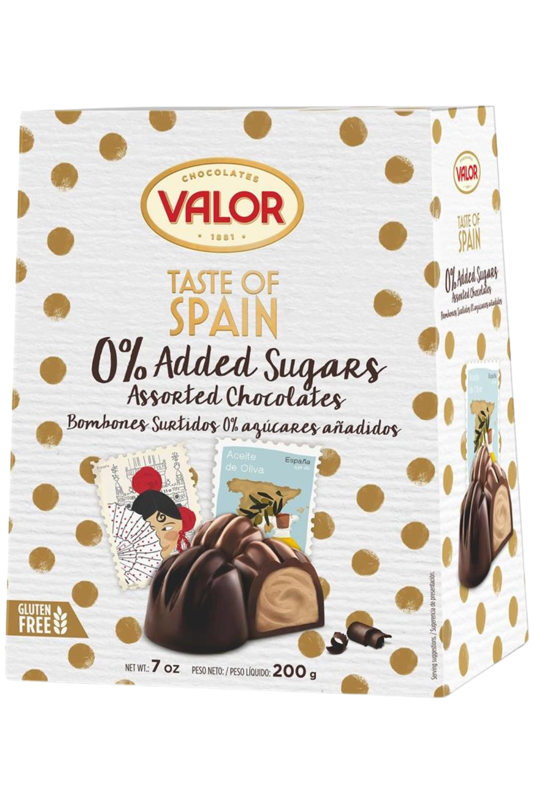 Sugar Free Truffles Box 200g (Valor) | Healthy Supplies