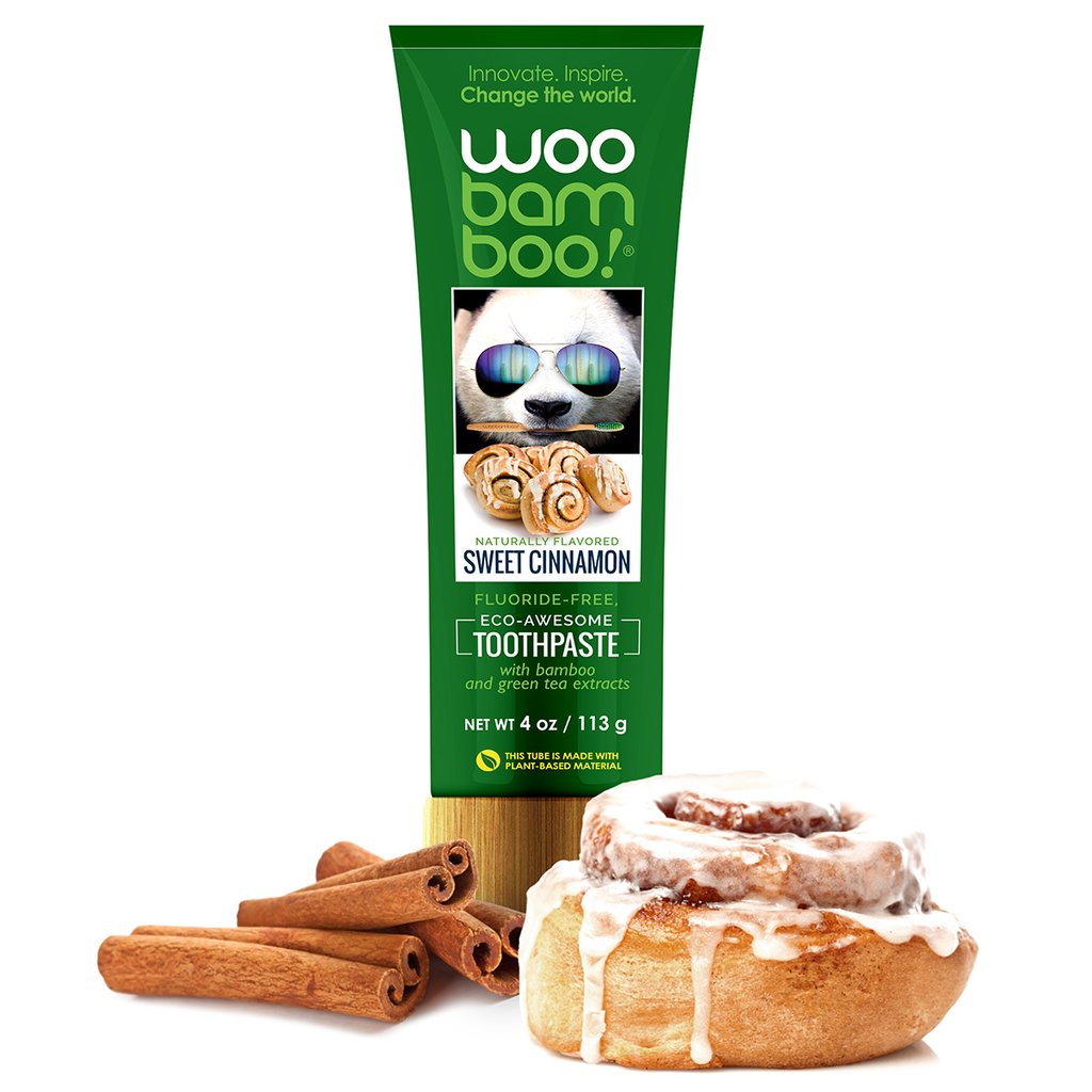 Natural Sweet Cinnamon Toothpaste 113g (Woobamboo) | Healthy Supplies