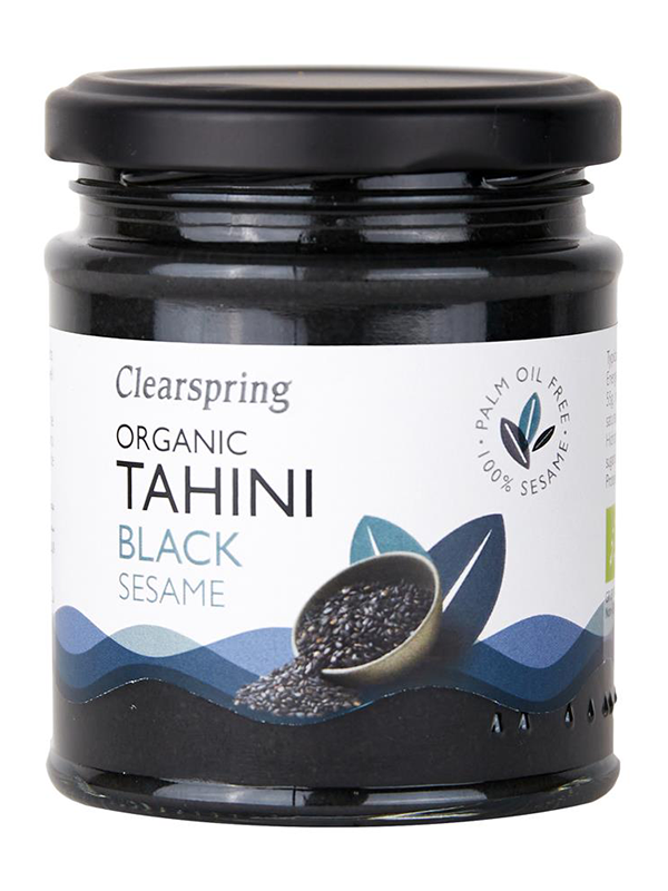 Organic Black Sesame Tahini 170g (Clearspring) | Healthy Supplies