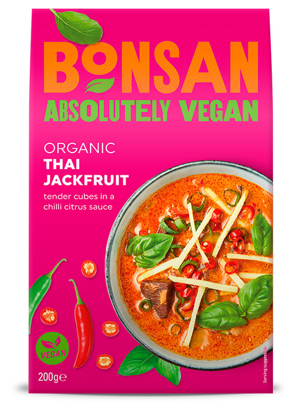 Organic Thai Jackfruit Cubes 200g (Bonsan) | Healthy Supplies