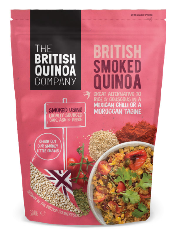 British Smoked Quinoa 300g (The British Quinoa Company) | Healthy Supplies