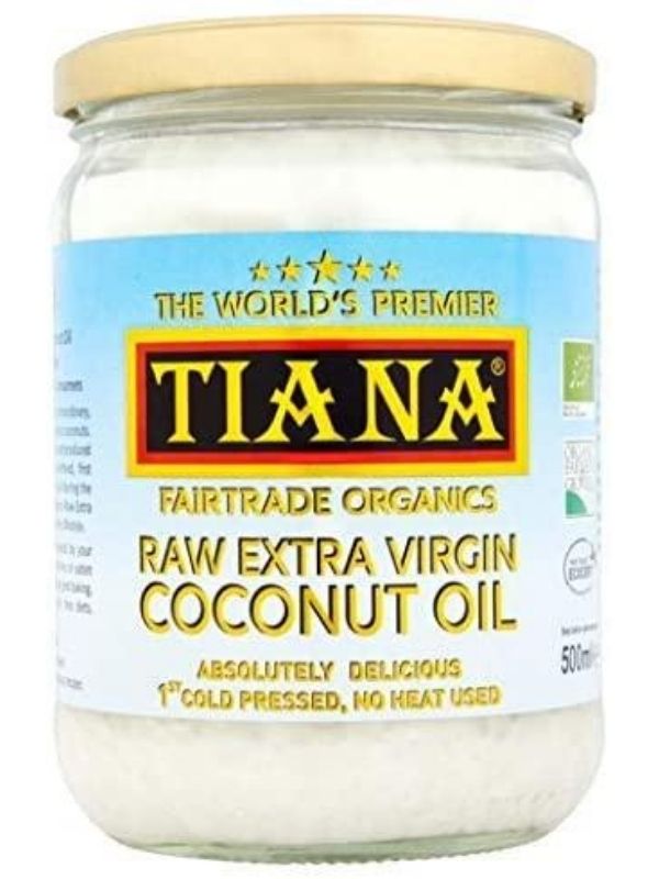 Virgin Coconut Oil, Organic 500ml (Tiana) | Healthy Supplies