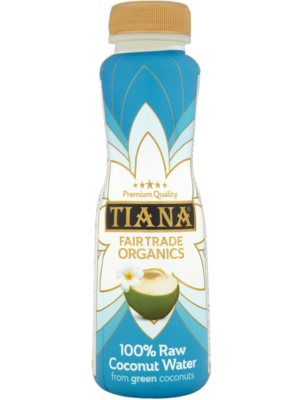 Coconut Water, Organic & Fairtrade 350ml (Tiana) | Healthy Supplies