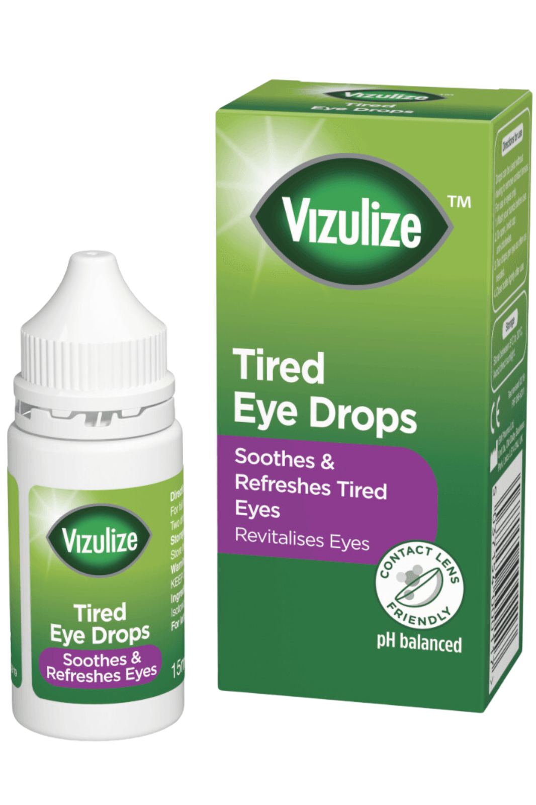 Tired Eye Drops 10ml (Vizulize) | Healthy Supplies