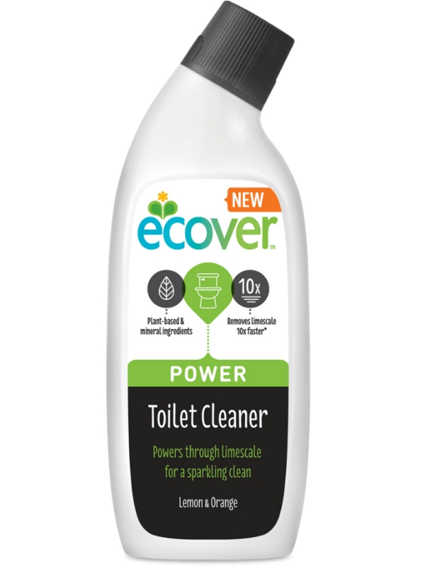 Toilet Cleaner Power Lemon & Orange 750ml (Ecover) | Healthy Supplies